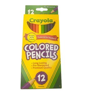Crayola | Office | Crayola 6842 Long Colored Pencils Pack Of 12 ...